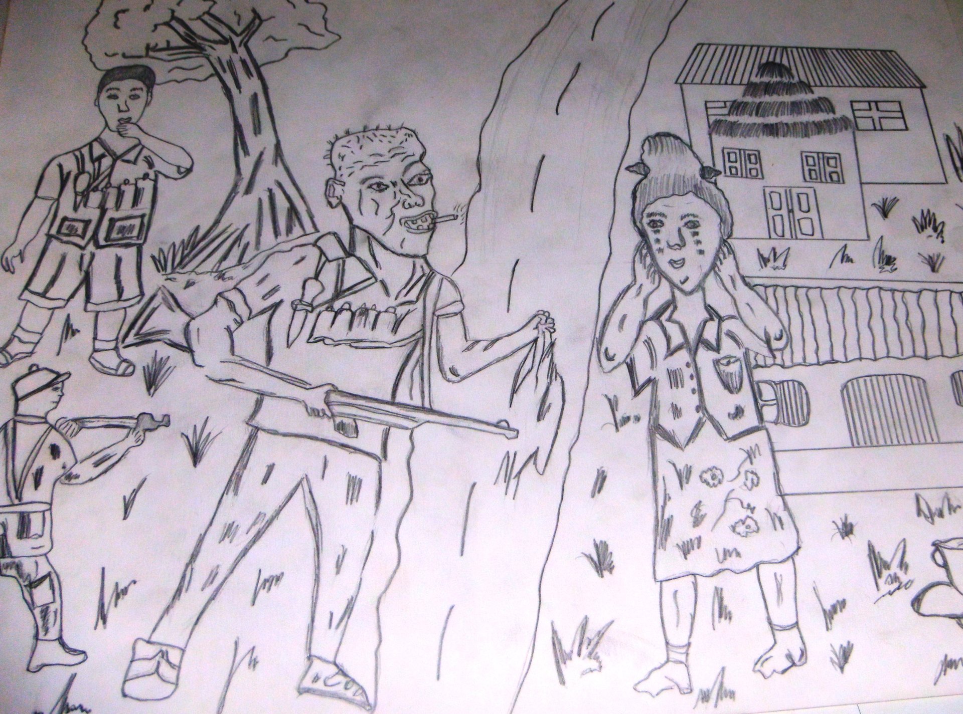 Girl Guides use art to demand change and end gender based violence ...