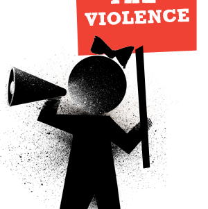Stop the Violence campaign leaflet