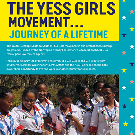 The YESS Girls Movement brochure